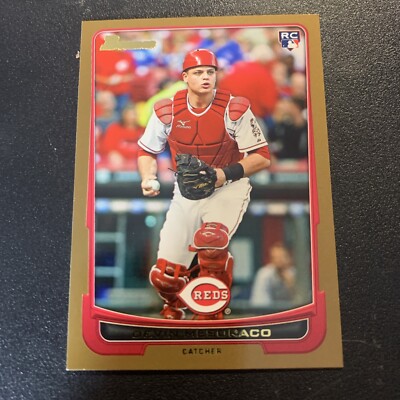 Devin Mesoraco Rookie Card Cincinnati Reds MLB 2012 Bowman #216 Gold | eBay
