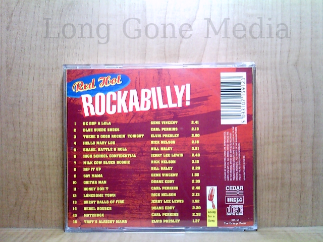 Red Hot Rockabilly! (The Classic Sounds Of Rockabilly!) by Various (CD ...
