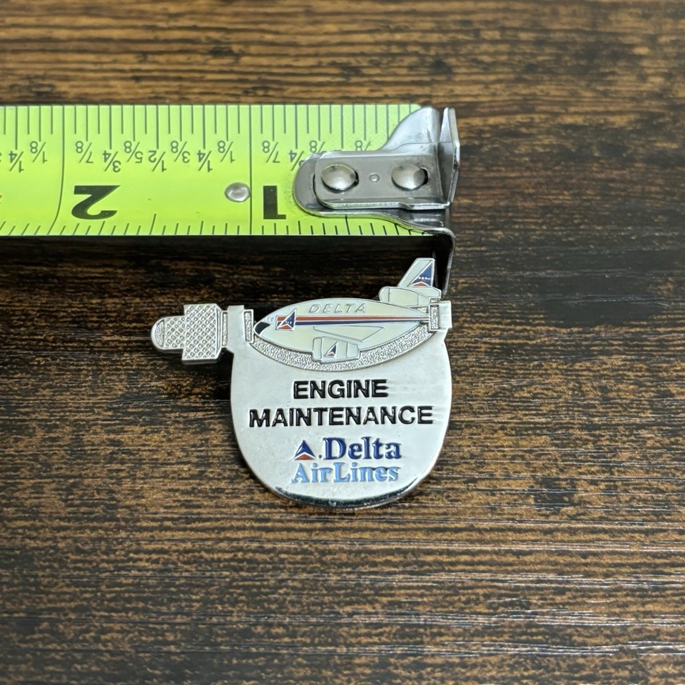 Rare Delta Engine Maintenance Delta Air Lines Employee Pin | eBay
