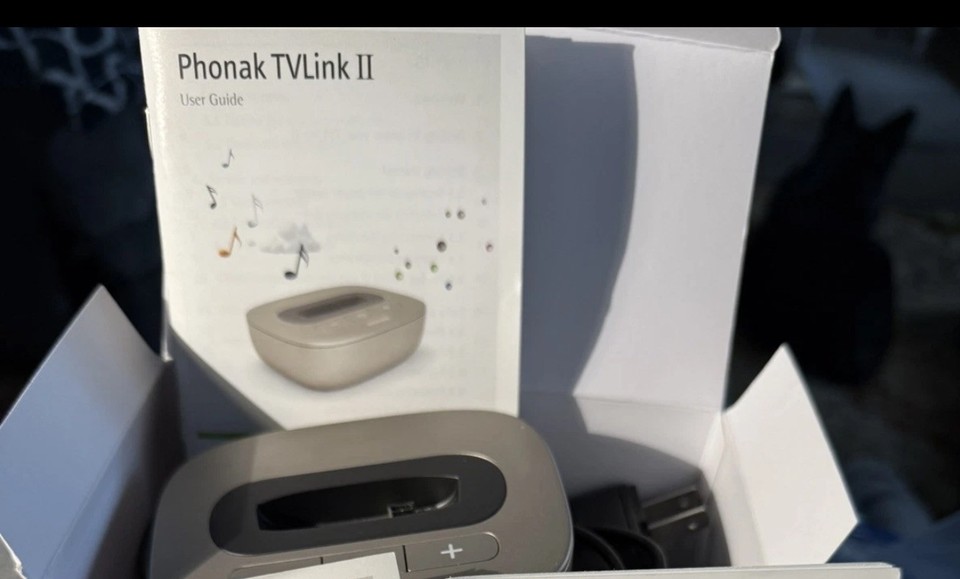 Phonak TVLink2 Base Station TV Link II TV sound amplifier. Open Box. | eBay