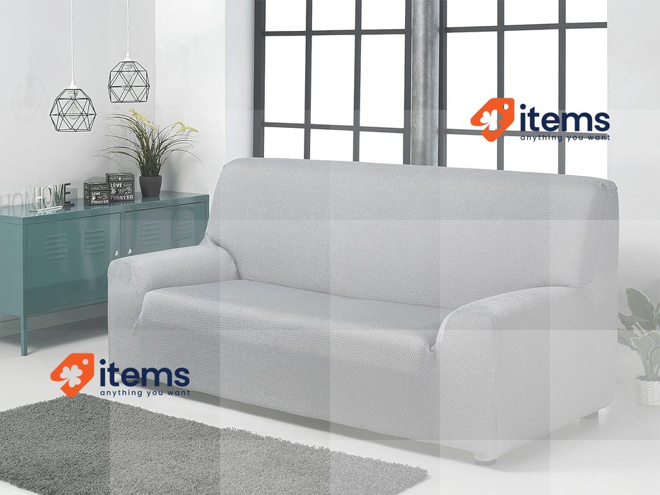 Martina Home Tunisian Model 4-Seat Elastic Cover from 240 to 270cm ...