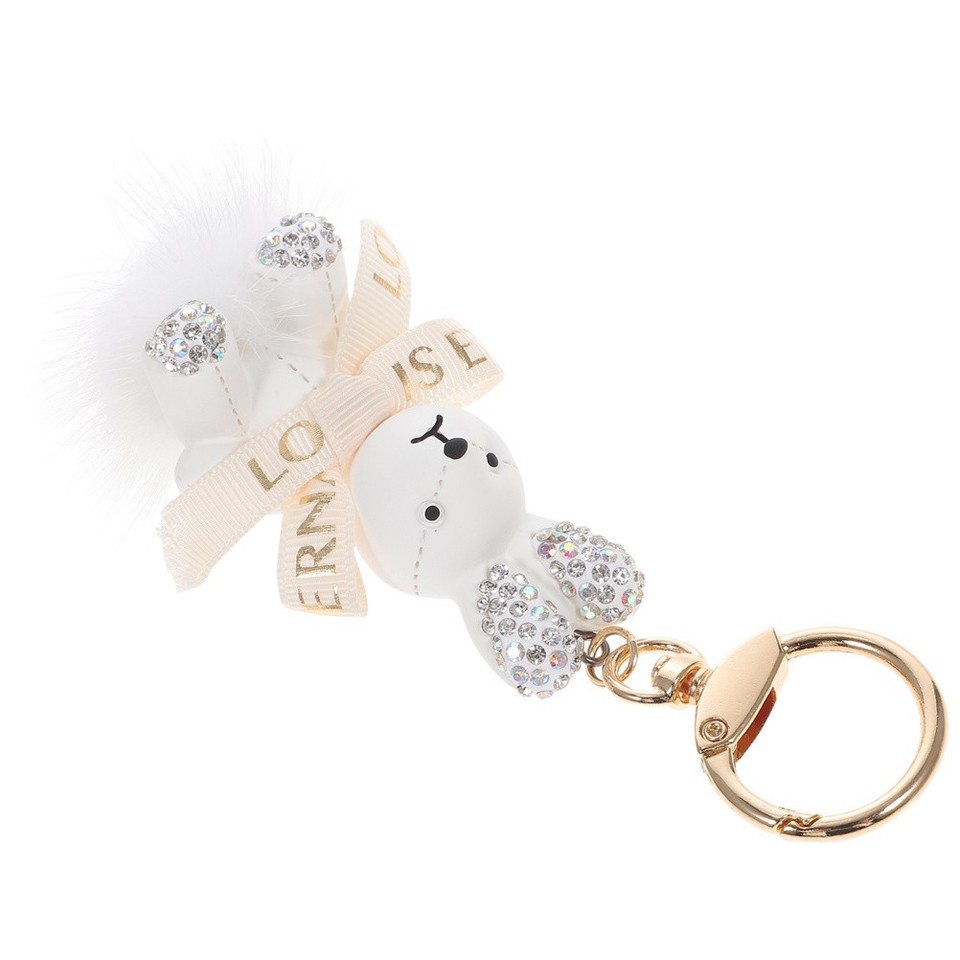 Bag Hanging Decoration Girls Keyring Backpack Pendant Kids Rabbit ...