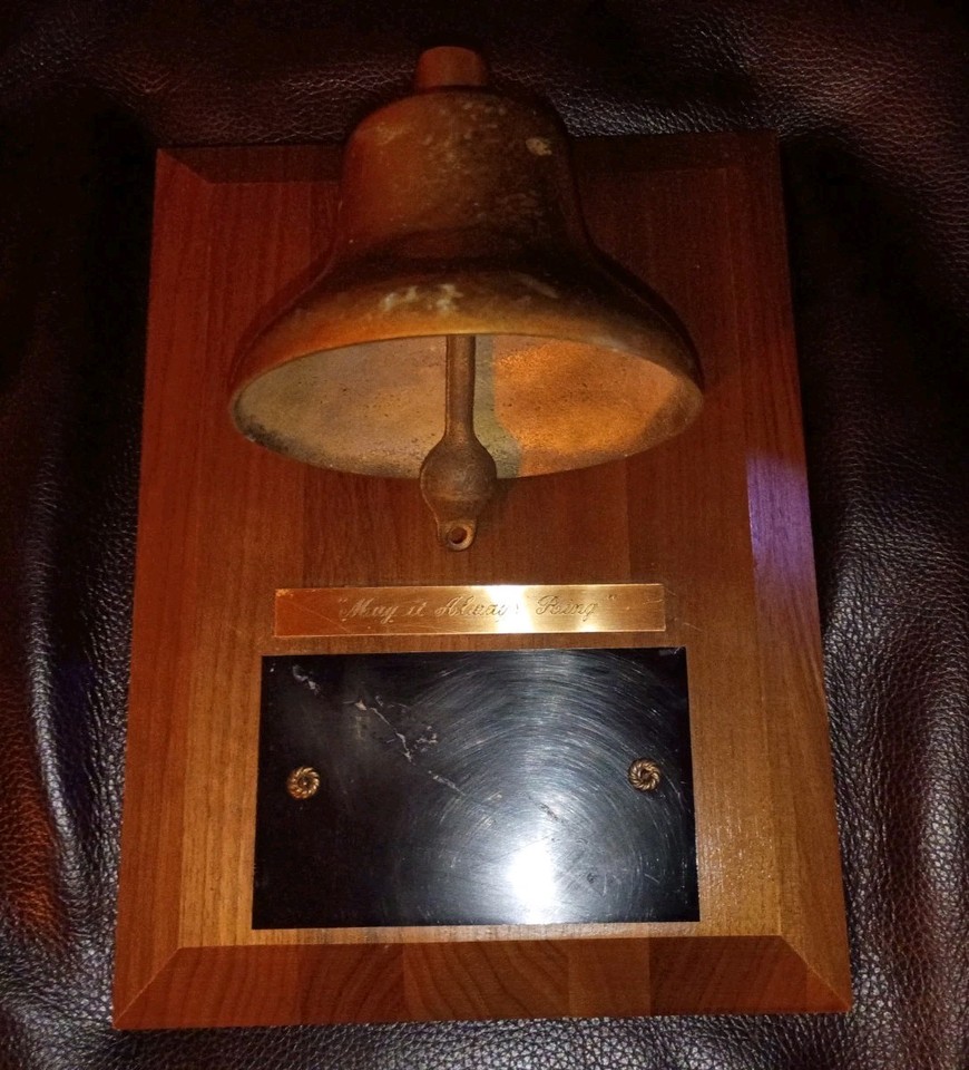 7" Military Brass Victory Bell, Heavy Solid Brass | eBay