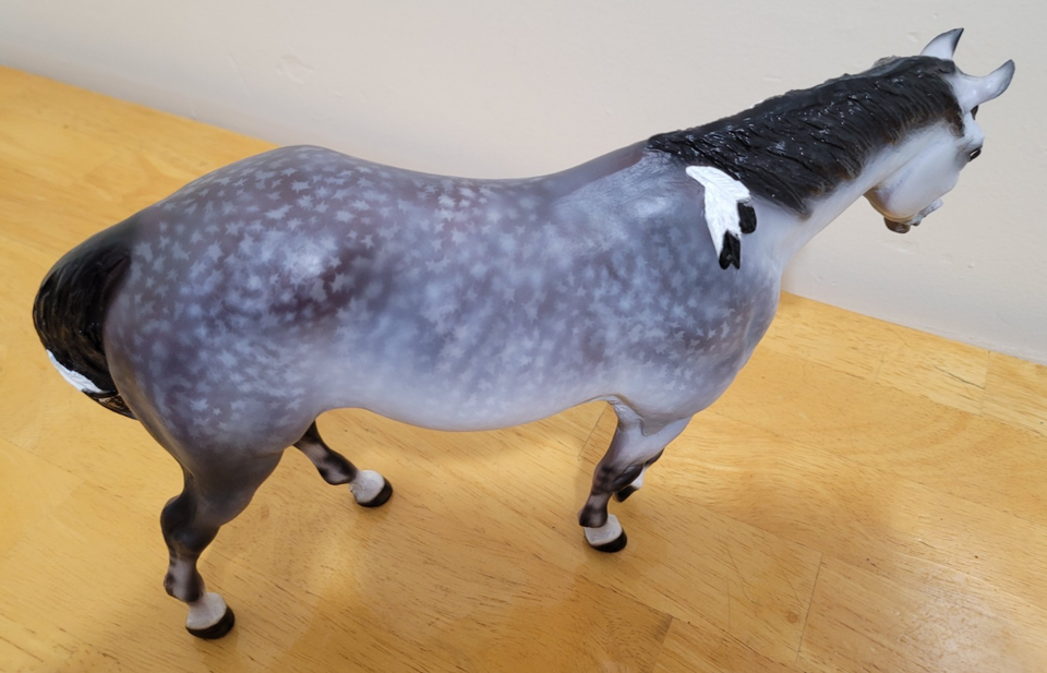 Breyer 2007 Connoisseur Cassiopeia Star Dapple Gray Indian Pony 350 made! #90139 | eBay