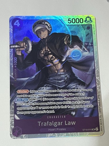 Trafalgar Law SR ST10-010 ONE PIECE Card The Best PRB-01 English | eBay