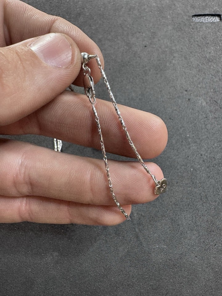 4.9g Sterling Silver 925 Unique Bolo Chain Up To 24” Jewelry lot L | eBay