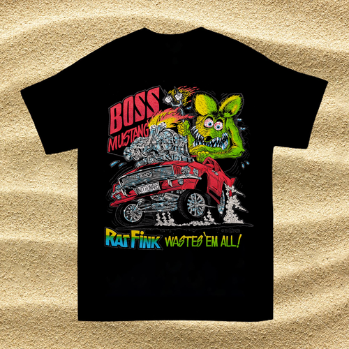 Popular Ed Roth Rat Fink Gift For Family Black S-2345XL Men T-Shirt | eBay