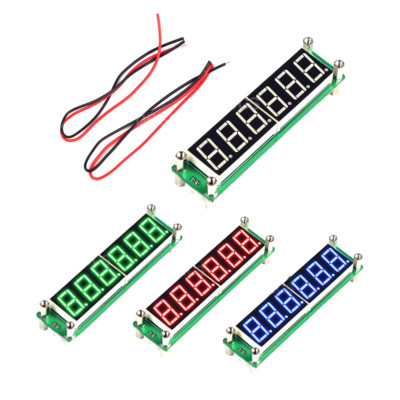 DC 8V~15V 6-digits Blue LED Display RF Signal Frequency Counter 0.1MHz ...