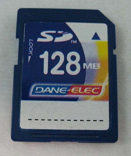Dane Elec 128 MB SD Memory Non Working AS IS | eBay