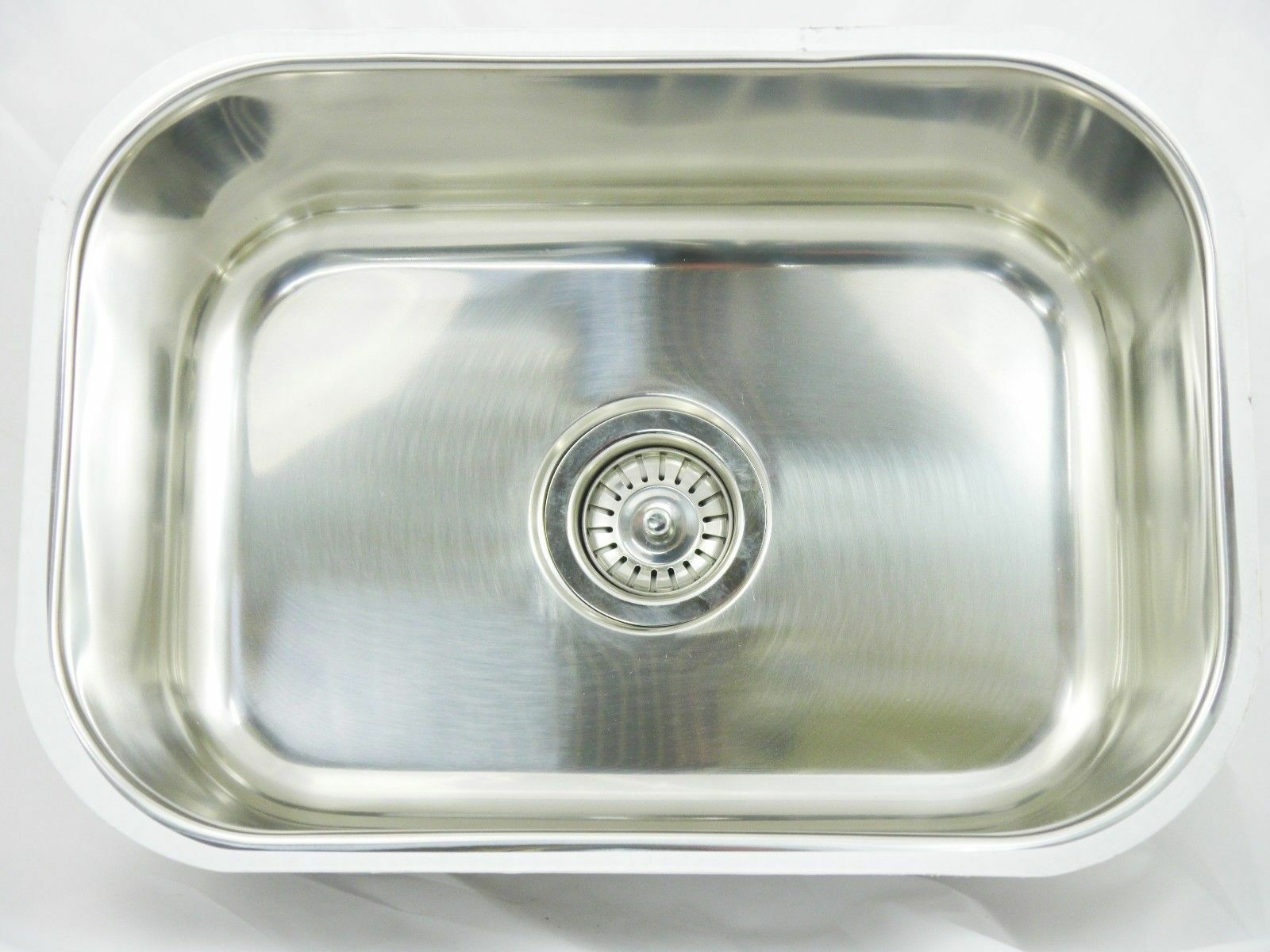 Stainless Steel Laundry Single BOWL Inset Sink Kitchen BAR TUB CM7 30L ...