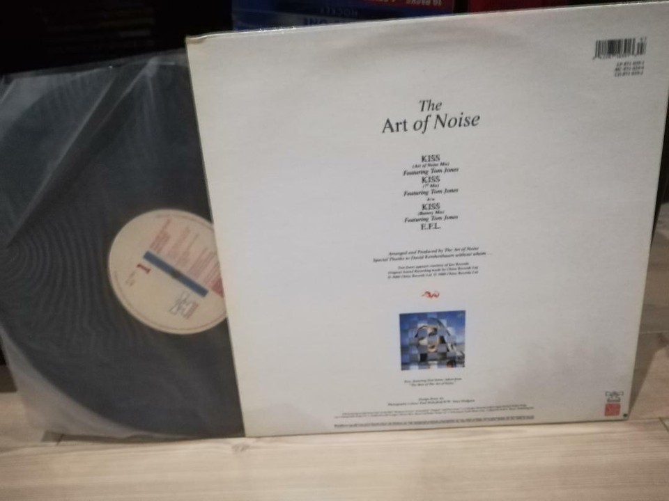 THE ART OF NOISE FT.TOM JONES KISS/E.F.L. LEFTFIELD 45 RPM 12" SYNTH ...