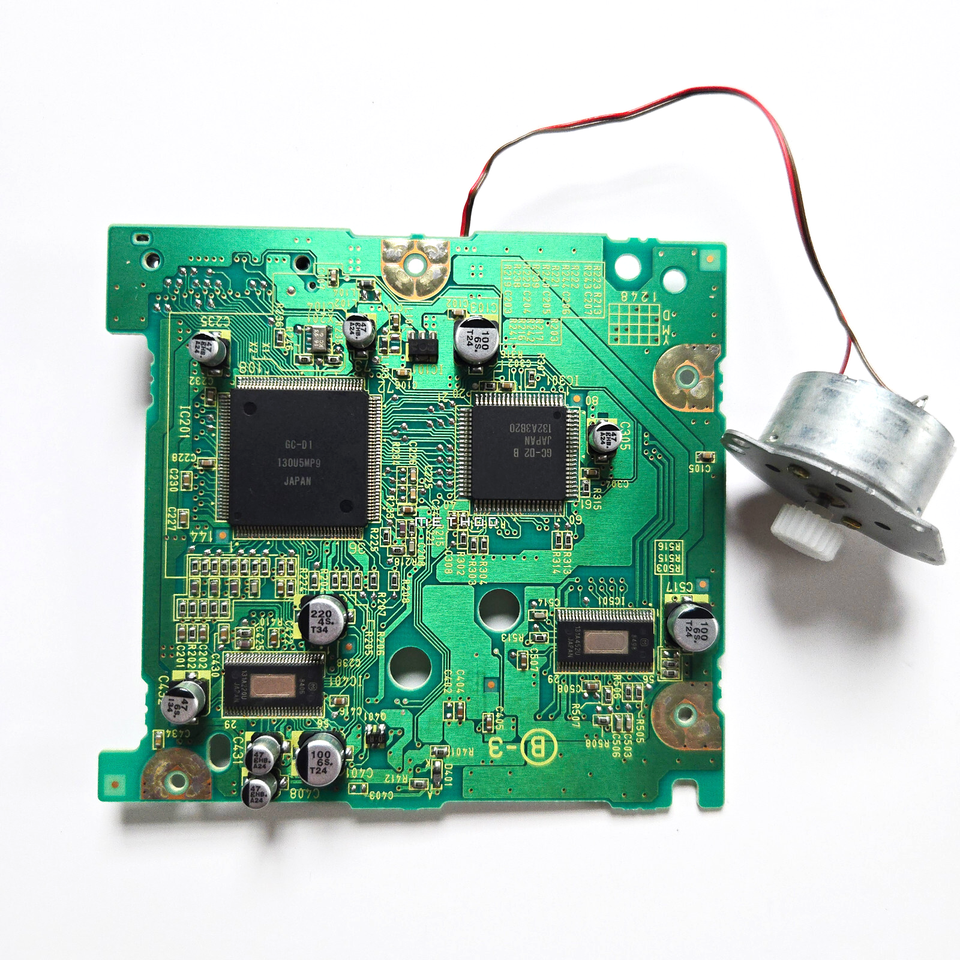 Nintendo GameCube Optical DVD Drive PCB Board (RECAPPED) (NEW ...