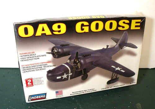 SEALED US OA9 Goose Seaplane 1:48 Scale Model Kit Lindberg 70512 | eBay