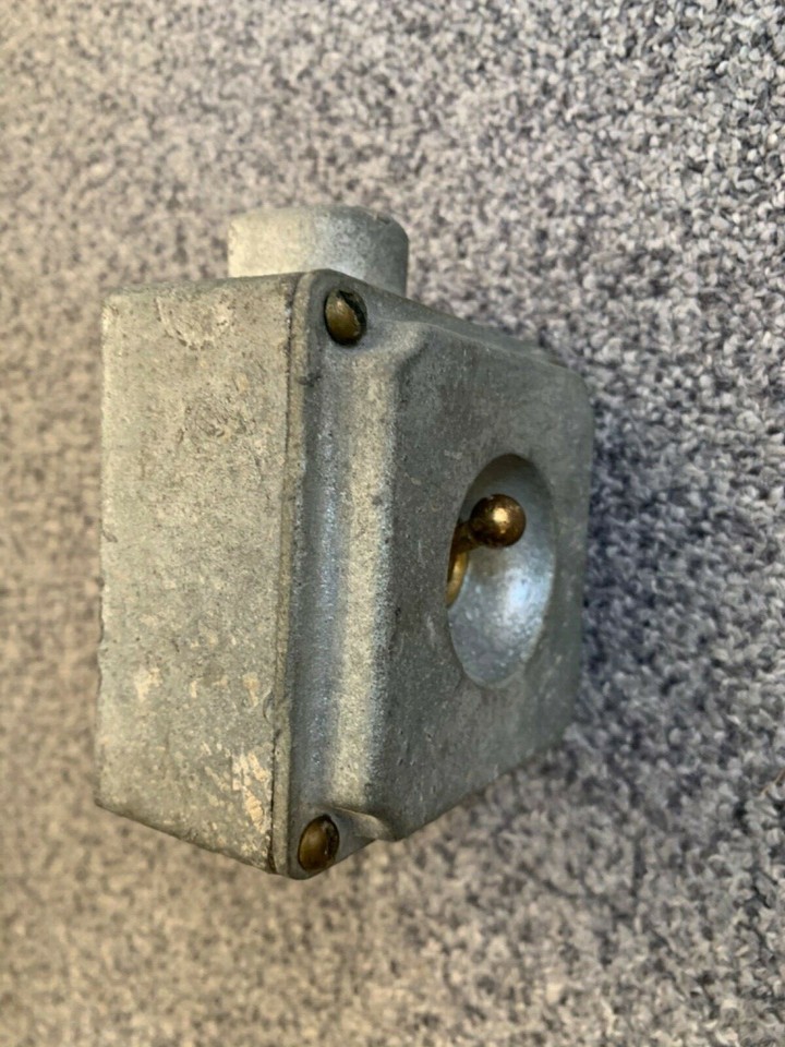 Vintage industrial light switch heavy 1 gang | eBay