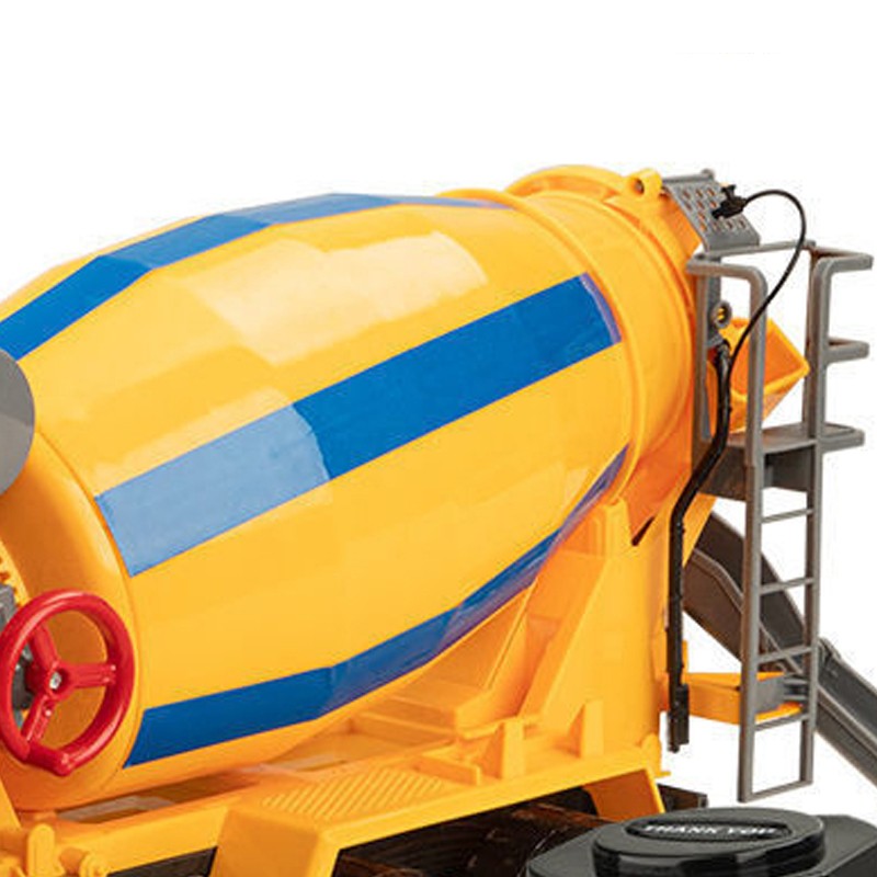 Cement Truck Mixer Toy Simulation Model Oversized With Storage Bucket ...