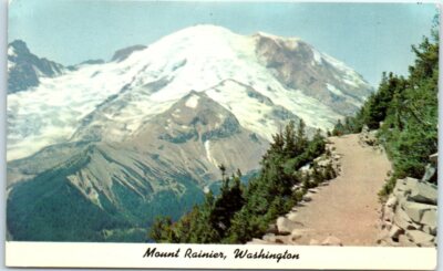 Postcard - Mount Rainier - Washington | eBay