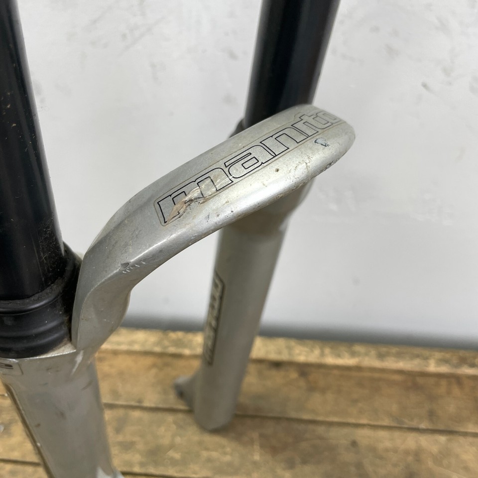 Manitou Axel Fork Elite Disc 80 100 1 1/8 Threadless 7.75 Steerer 26 ...