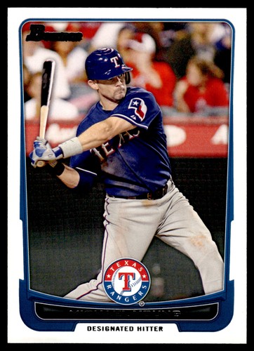 2012 Bowman #180 Michael Young Texas Rangers | eBay