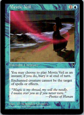 Mystic Veil Magic The Gathering Visions Near Mint | eBay
