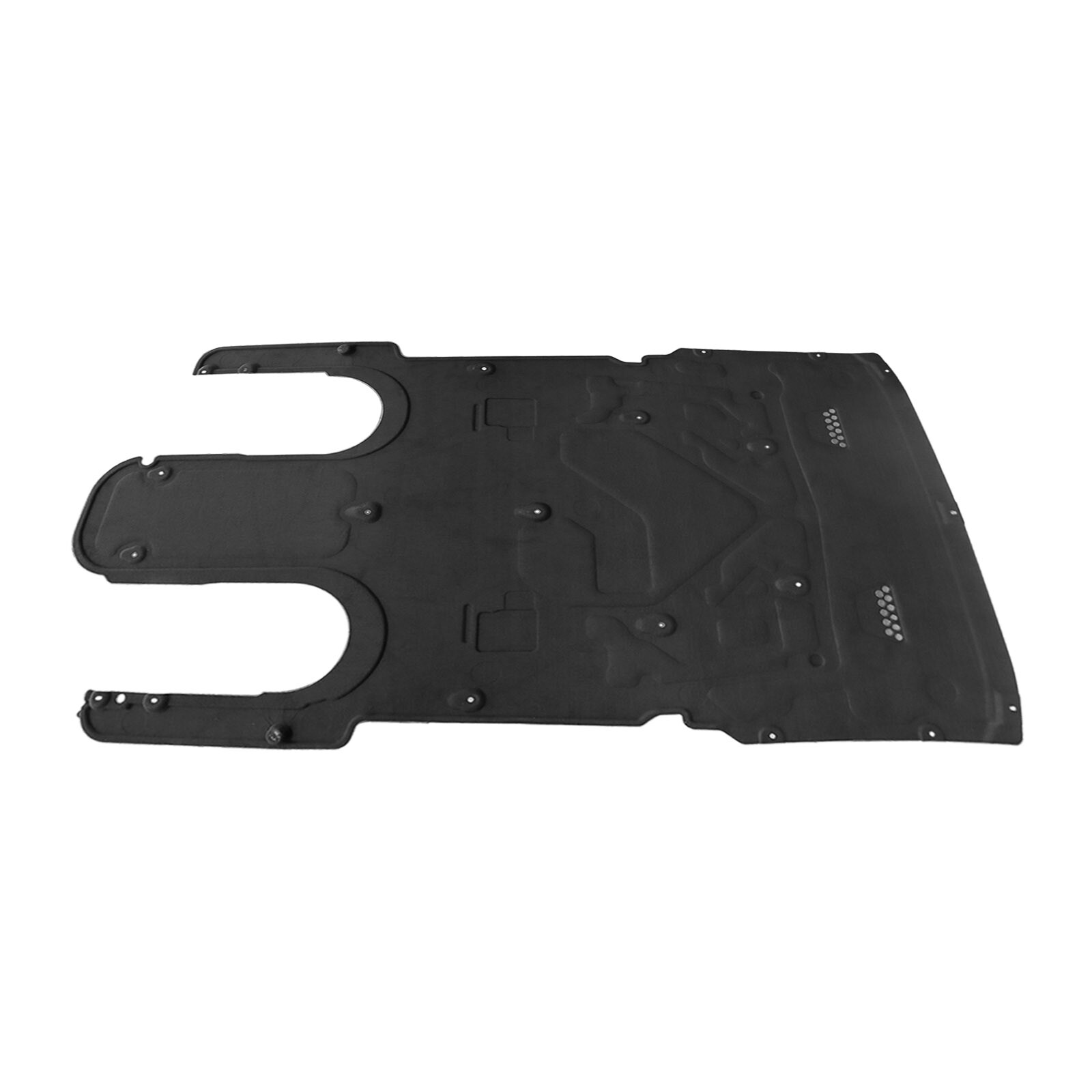 Black Lower Engine Radiator Splash Shield Cover For 2017-2021 Porsche ...