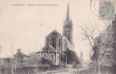 CPA 50 MANCHE Env. Avranches Mortain Mantilly LE TEILLEUL Vue prise ...