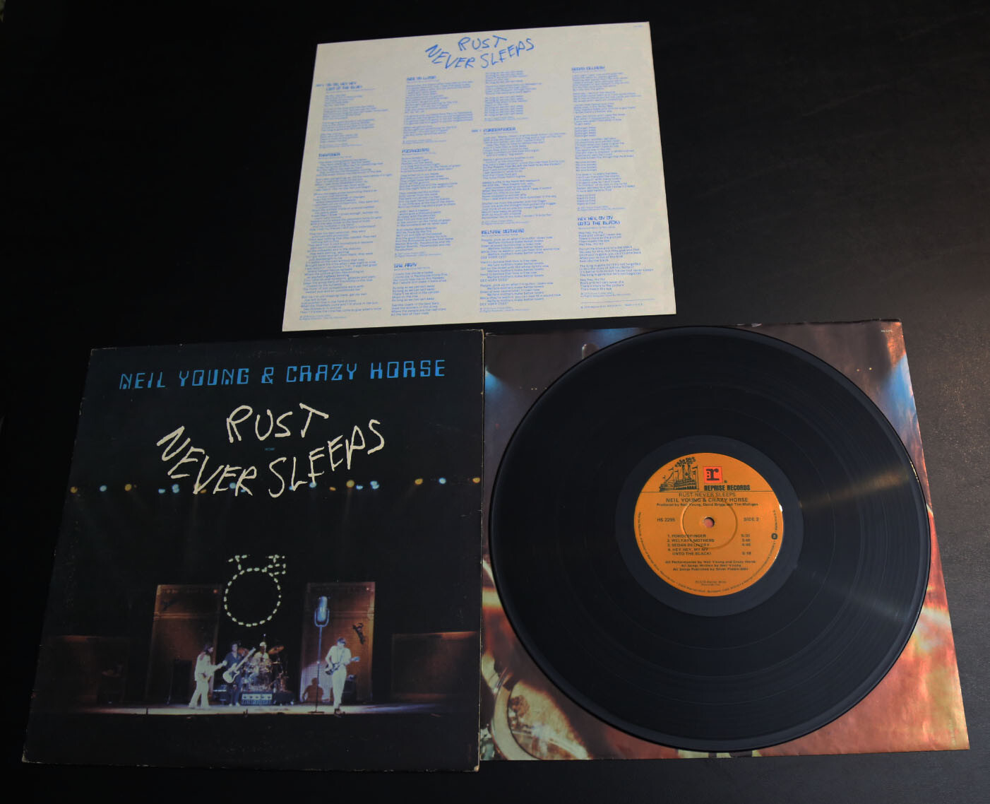 Neil Young & Crazy Horse - Rust Never Sleeps Vinyl LP 1979 EXCELLENT ...