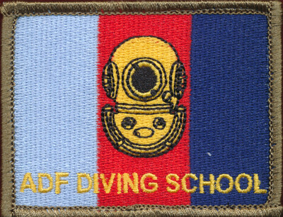Australian Defence Force Diving School (Army) Militaria Patch Patches ...