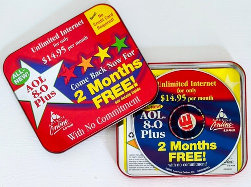 "Shooting Star" America Online Collectible / Install Disc AOL CD in ...