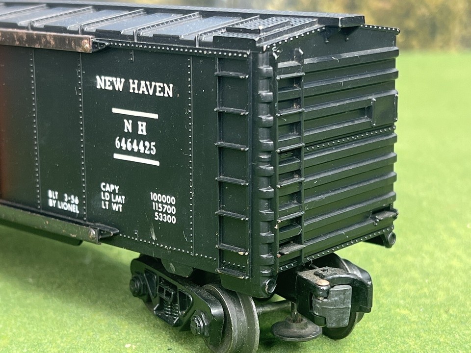 LIONEL - ORIGINAL POST WAR 6464-425 NEW HAVEN BOXCAR WITH AAR TRUCKS | eBay