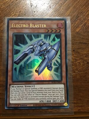 Yugioh! - Electro Blaster - BLTR-EN024 - Ultra Rare - 1st Ed.- NM/M | eBay