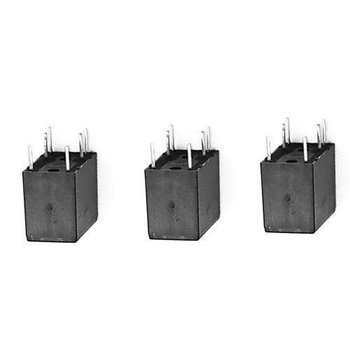 3Pcs Mini Relay 12VDC 3A 6PIN 23F-12VDC-S-Z Signal Relay for Motorcycle ...