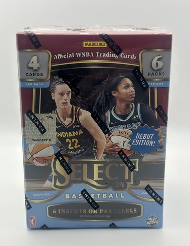 2024 Panini Select WNBA Basketball Blaster Box - Target Pink Ice ...