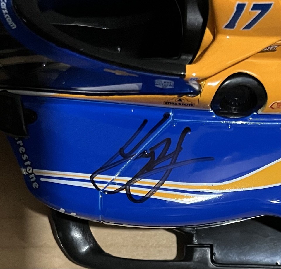 Kyle Larson Signed Autograph Indycar Indy 500 1/18 1:18 Diecast | eBay
