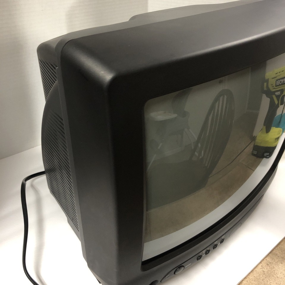 Vintage Zenith C13A02D 13" CRT Color TV For Retro Gaming TESTED No ...