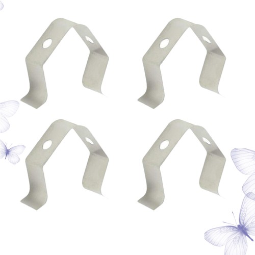 4 Pcs Work Coffee Pot Stainless Steel Grill Clips For Meat | eBay