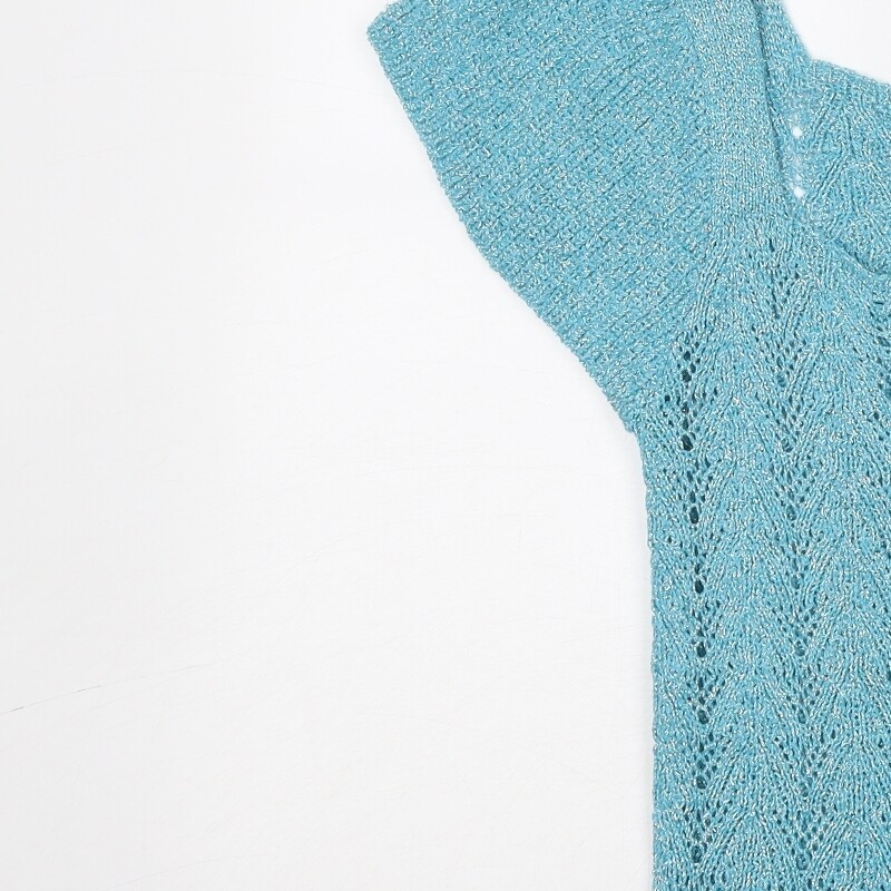 NEXT Womens Blue Round Neck ModAcrylic Blend Jumper Size XS | eBay UK