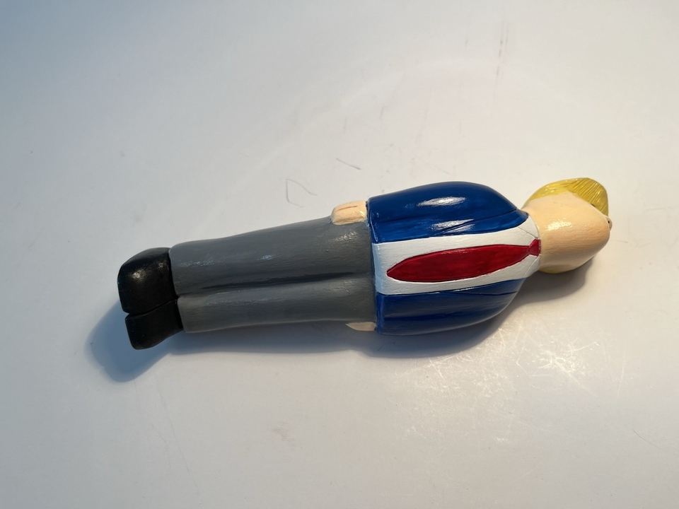 DONALD J. TRUMP Ice Fish Spearing Decoy Folk Art Carved by Richard ...
