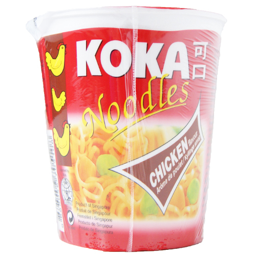 Koka Oriental Style Instant Pot Noodles Chicken Flavour - 12 Cups for ...