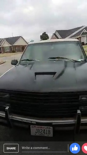 1988-2000 Chevy GMC Tahoe Yukon Fullsize C/k Pickup 2" RAM Air Hood AMD ...