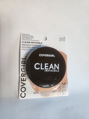 CoverGirl Clean Invisible Pressed Powder Compact #133 Light Beige, 11 g ...