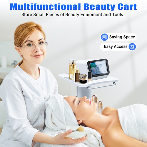 SPA Rolling Trolley Cart Storage Equipment Machine Organizer Stand ...