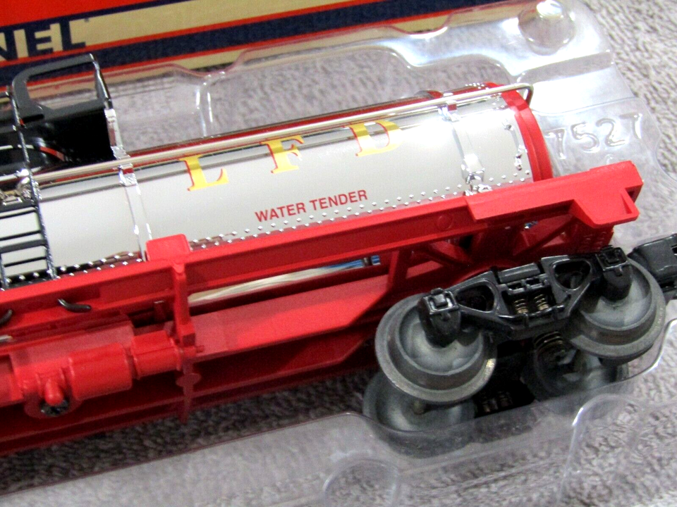 Lionel Chrome Water Tender Tank Car LFD Lionel Fire Department Fire and ...
