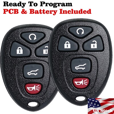 2 For 2009 2010 2011 2012 2013 2014 2015 2016 Buick Enclave Remote Car ...