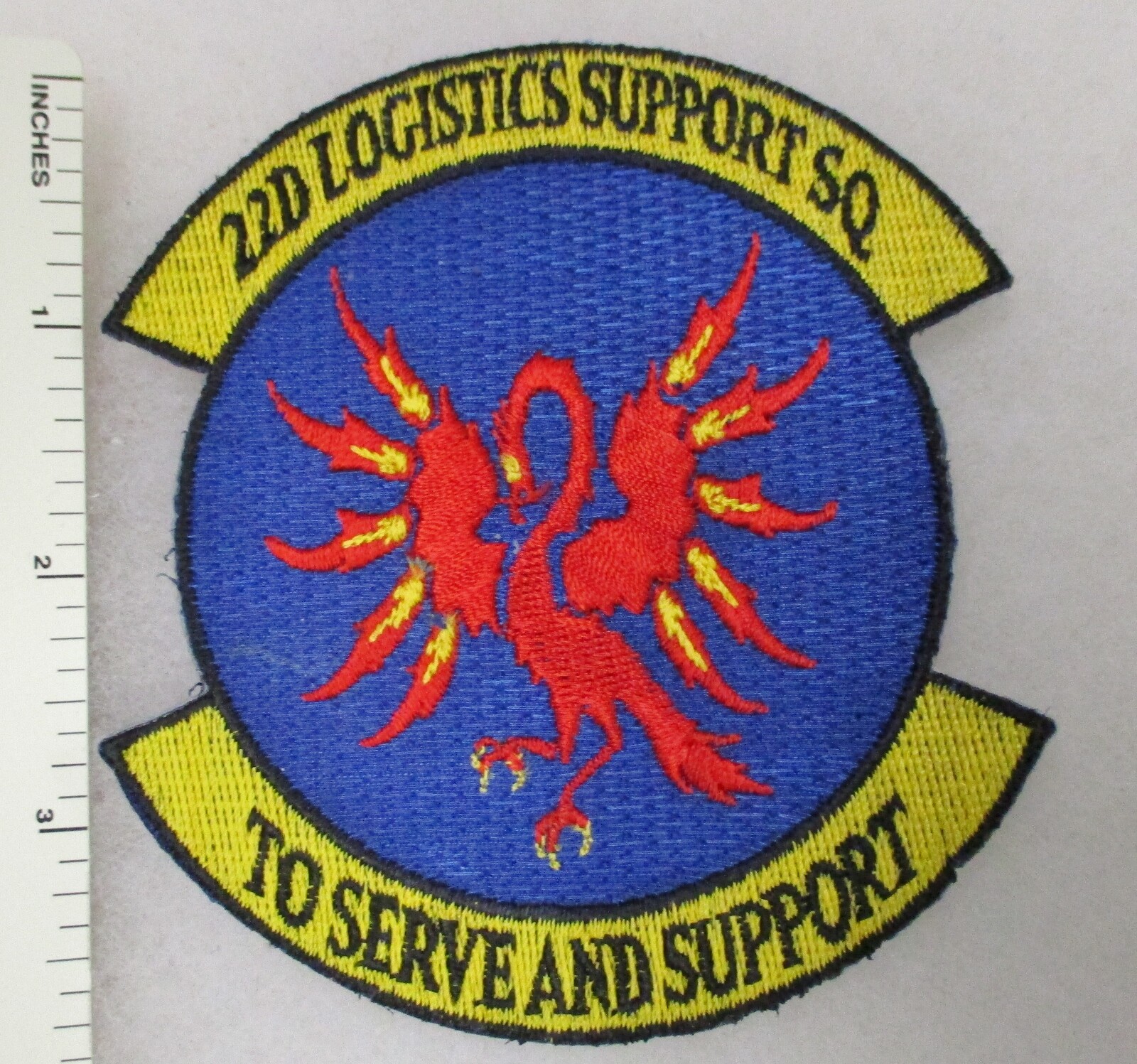US AIR FORCE 22nd LOGISTICS SUPPORT SQUADRON PATCH Original Vintage | eBay