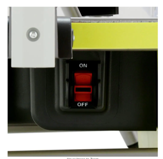 Ryobi Tile Saw Wet 7 in Blade with Stand Diamond Bevel Cut Rip Miter ...