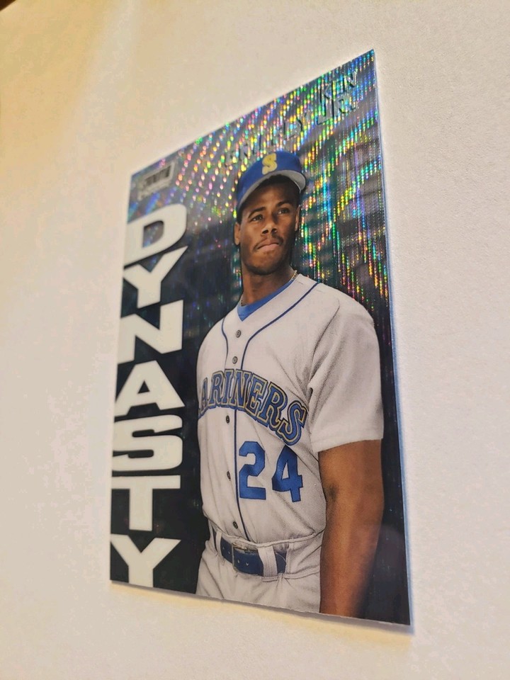 WAVE REFRACTOR 2022 Stadium Club Chrome Dynasty And Destiny Ken Griffey Jr #3A | eBay