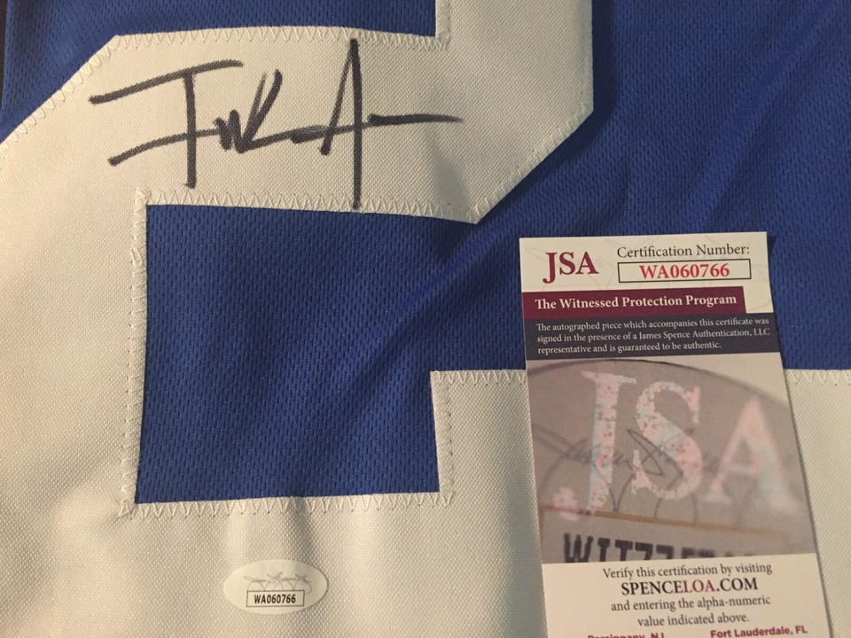 Frank Gore Signed XL 49ers / Bills / Colts Custom XL Jerseys - JSA ...