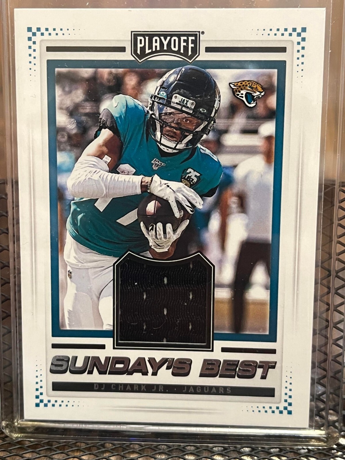 DJ CHARK JR 2020 PLAYOFF SUNDAY'S BEST JAX JAGUARS WORN USED JERSEY ...