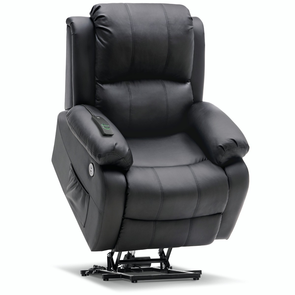 Mcombo Small Sized Electric Power Lift Recliner Chair Sofa With Massage