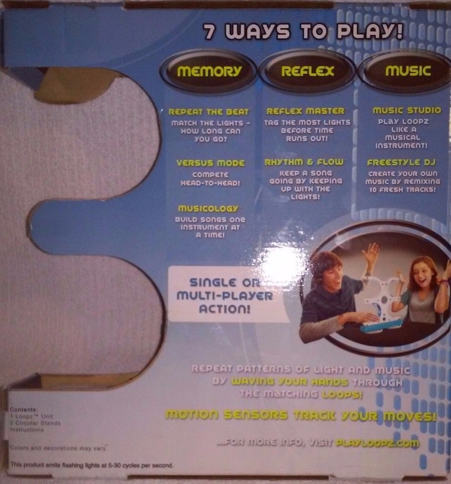 Loopz The Memory Game That Gets You Moving by Radica Mattel NEW | eBay